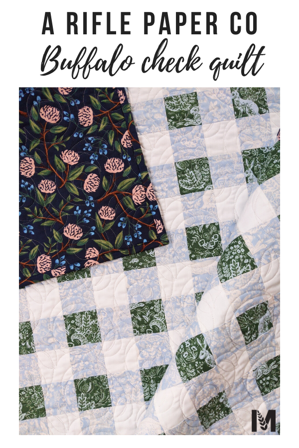 A Wildwood Buffalo Check Quilt (or two) - Ma Tante Quilting