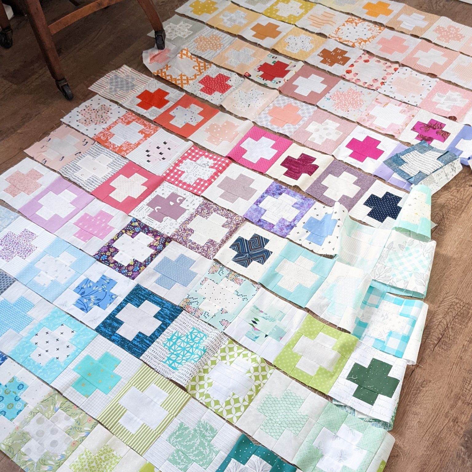 Making a Scrap Stash Plus Quilt - Ma Tante Quilting
