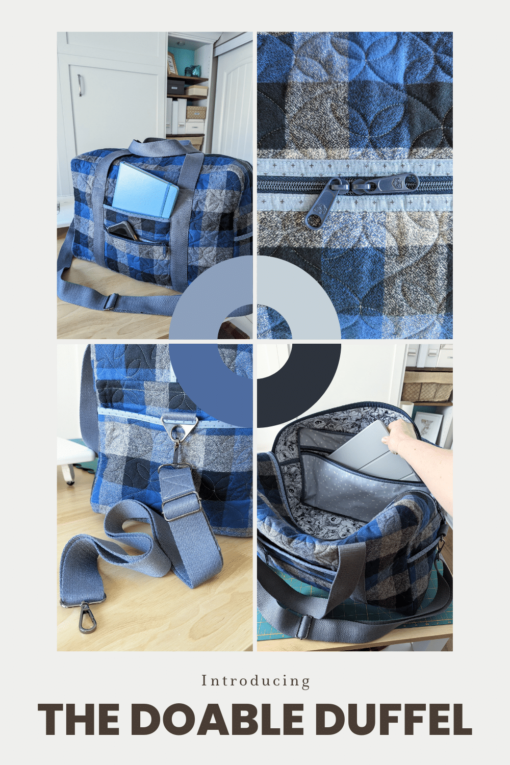 Introducing… The Doable Duffel! - Ma Tante Quilting