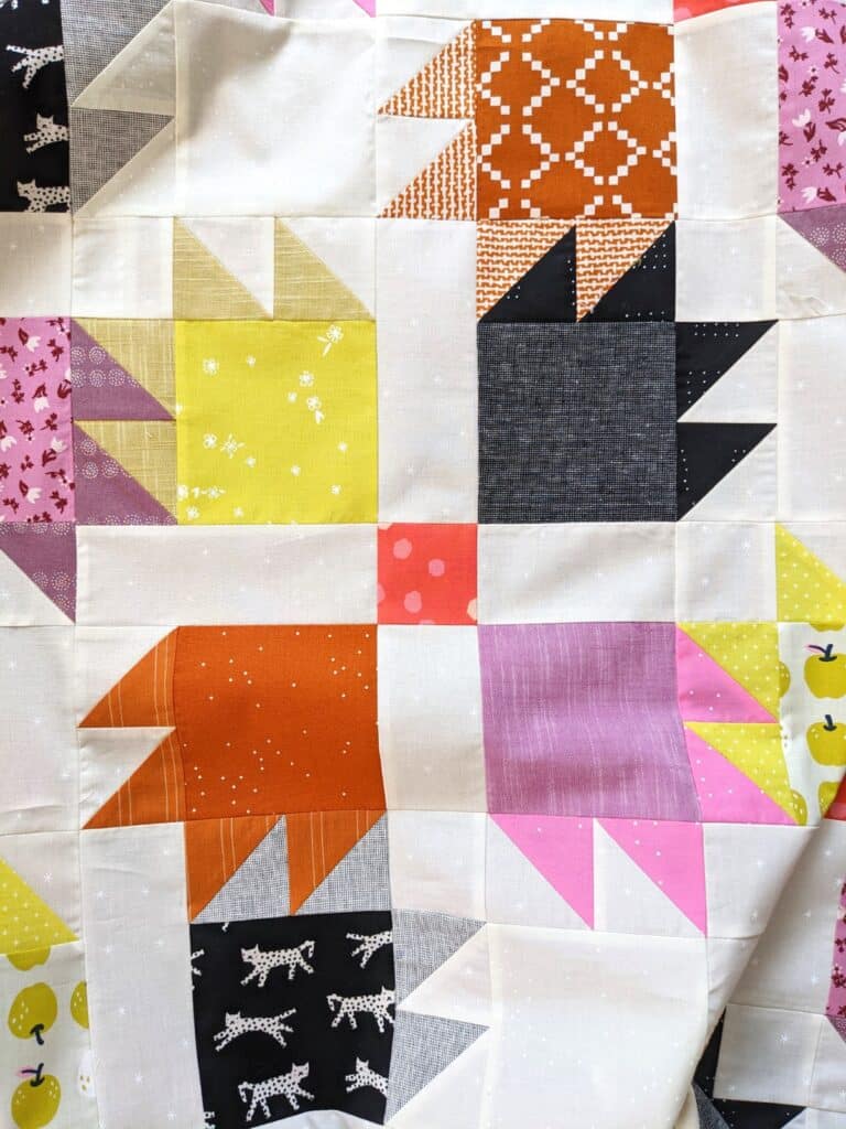 Making a Sticky Paws Quilt - Ma Tante Quilting