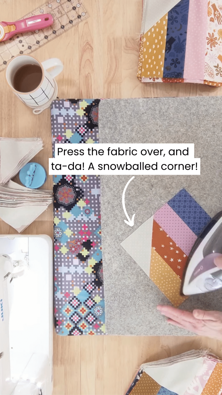 Using Off-Cuts to Make a Bonus HST Quilt - Ma Tante Quilting