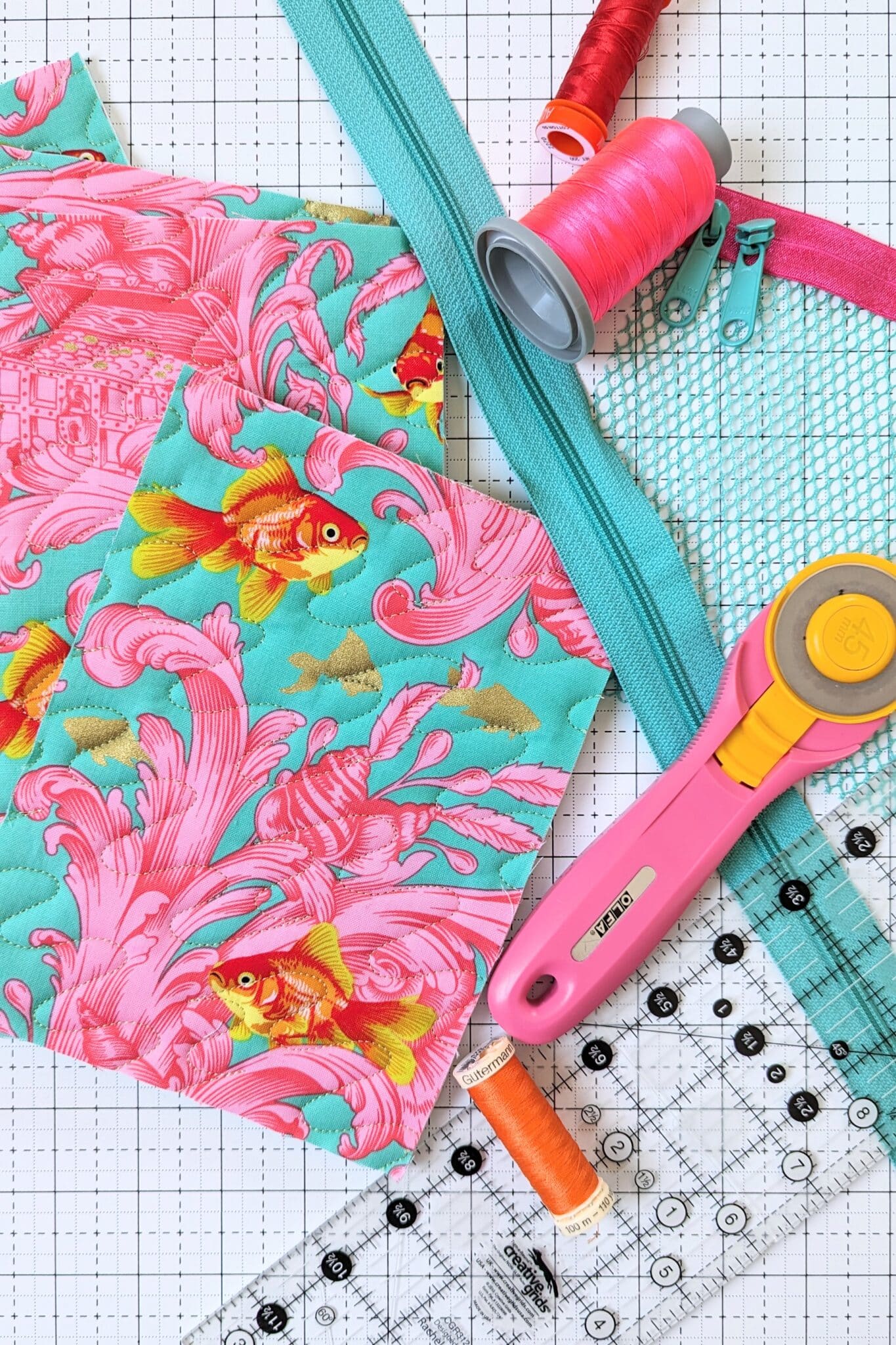 Making an Athena Crossbody Bag - Ma Tante Quilting