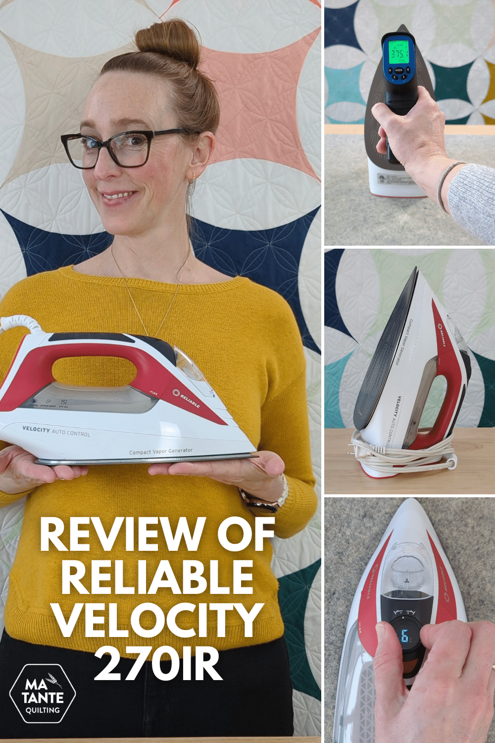 Review of Reliable Velocity 270IR - Ma Tante Quilting