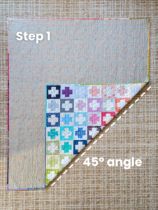 How to Fold Your Quilt on the Bias - Ma Tante Quilting