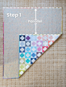 How to Fold Your Quilt on the Bias - Ma Tante Quilting