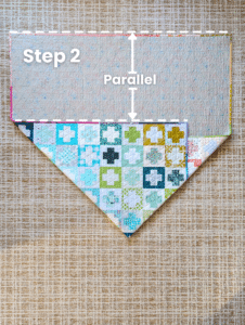 How to Fold Your Quilt on the Bias - Ma Tante Quilting