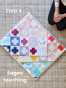 How to Fold Your Quilt on the Bias - Ma Tante Quilting